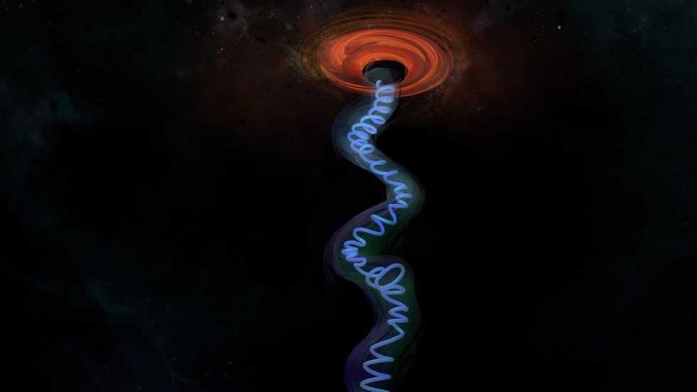 BL Lacertae, il blazar con il getto sinuoso | Osservatorio Astrofisico ...